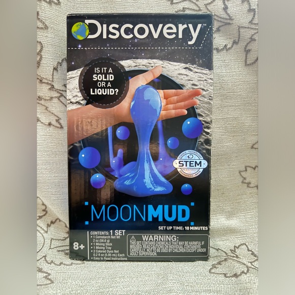 Discovery | Toys | Nwt Discovery Moon Mud Slime Cornstarch Box Set Fun ...